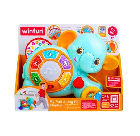 Winfun Pull Along Pal Elephant Totally Toys Shop Toys And Games Online