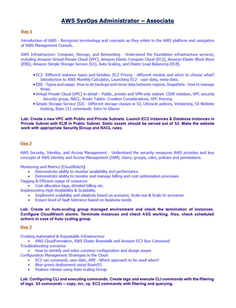 Aws Sysops Administrator Associate Online Training In July 2017 ~ Aws Cloud Practical Video