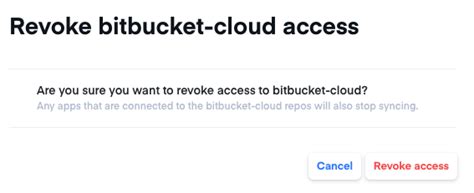 Removing The Bitbucket Cloud Integration From Appflow Ionic
