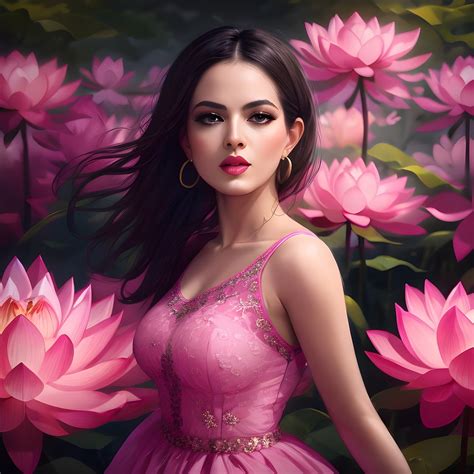 Download Pink Pink Dress Girl Royalty Free Stock Illustration Image