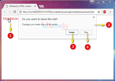 html tutorial onbeforeunload attribute in html html5 html code html form in 30sec by
