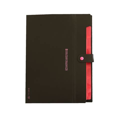 8 Into Folder A4 Folder Office Storage Bag File Storage Folder Test