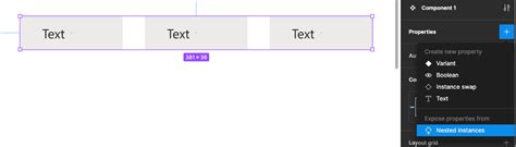 Expose Shared Properties Of All Instances Of The Same Component In A