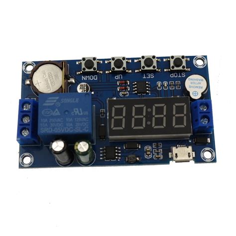 Dc 5v Real Time Timing Delay Timer Relay Module Switch Control Clock