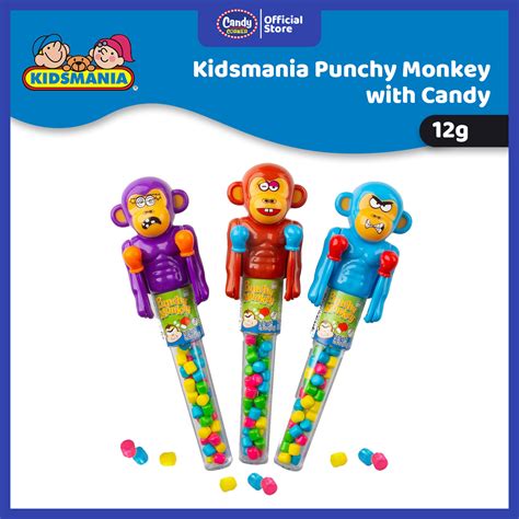 Candy Corner Punchy Monkey With Candy 12g Candy Corner