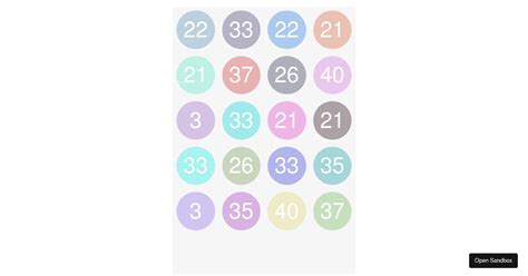 React Native Drag Drop Grid Library Examples Codesandbox