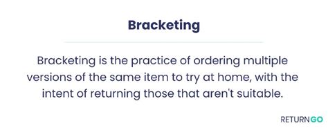 How To Reduce Online Return Bracketing Returngo