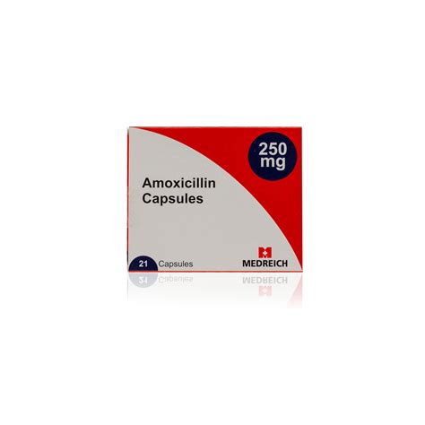 Amoxicillin 250mg X21 Capsules Rejuvarx