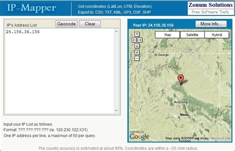 Two IP Mapping Utilities