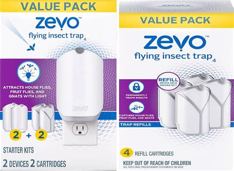 Zevo Flying Insect Trap Fly Trap Captures Houseflies