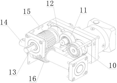 一种用于四向穿梭车的动力装置的制作方法