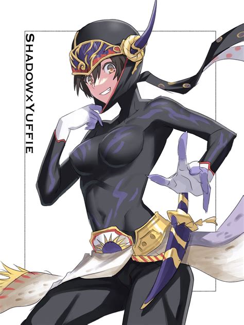 Yuffie Kisaragi And Shadow Final Fantasy And 3 More Drawn By Decoponmagi Danbooru