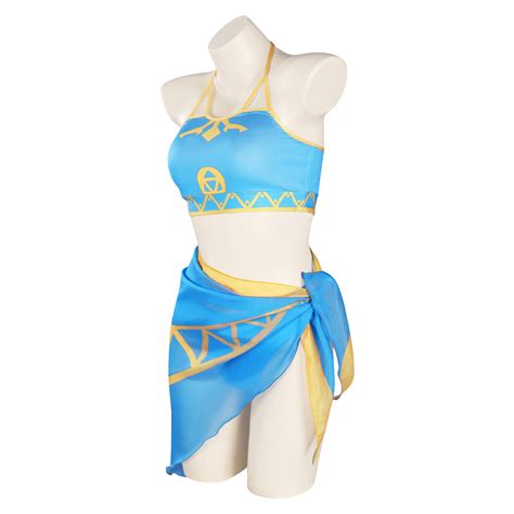 Breath Of The Wild：princess Zelda Three Piece Sexy Swimsuit Cosplay
