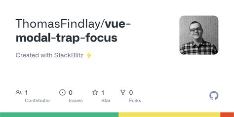 Github Thomasfindlayvue Modal Trap Focus Created With Stackblitz ⚡️
