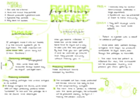Gcse Biology Revision Notes Topic 3 Infection And Response Artofit