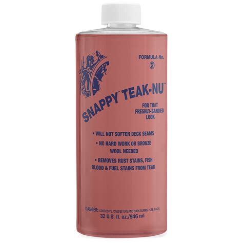 Snappy Teak Nu Formula No 2 32 Oz