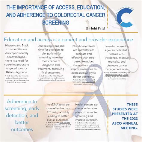 Asco 2022 Access Education And Adherence Important For Colorectal Cancer Screening Colon
