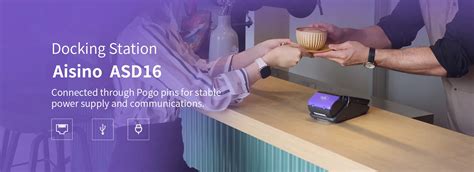 Aisino POS Terminal Power Supply Base Reliable Efficient