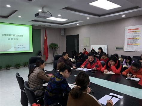 药学院党总支教工第二党支部开展党员学习教育活动 西安医学院
