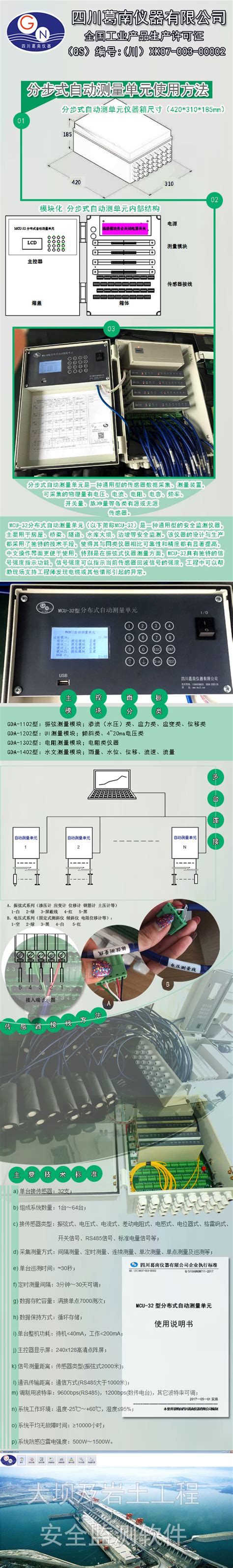 Mcu 32型分步式自动测量单元（模块化）兼容性强