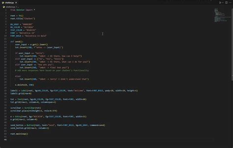 Finished Python Chatbot Project At Internjunction Sk Shanu Posted On