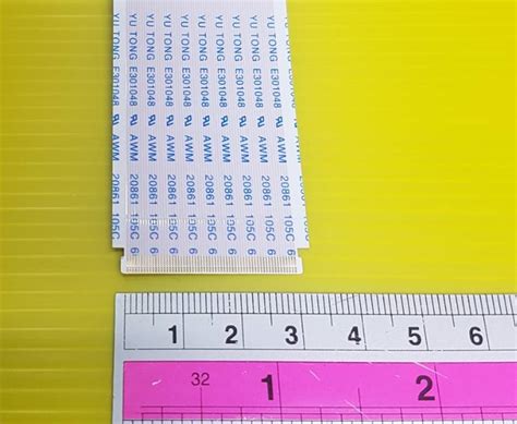 สายแพ Tcl ทีซีแอล อะไหล่แท้ มือสองพร้อมใช้งาน ใช้กับรุ่น50c635 จำหน่ายอะไหล่ทีวี Tv Lcd Led