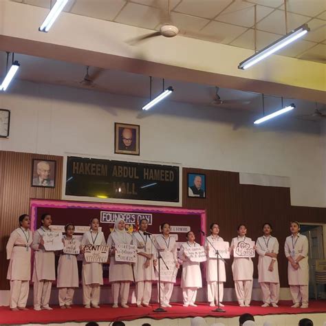 Zenubia Siddiqui On Linkedin Glimpses Of Founders Day Function In Memory Of Hakeem Abdul
