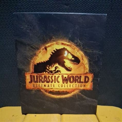 Digibook Jurassic World Ultimate Collection 6 Filmes 4k Blu Rays