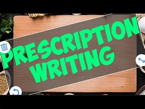 Prescription Writing How To Write Ideal Prescription YouTube