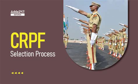 Crpf Selection Process 2022