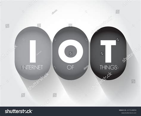 Iot Internet Things Physical Objects That Stock Vector Royalty Free 2273148859 Shutterstock