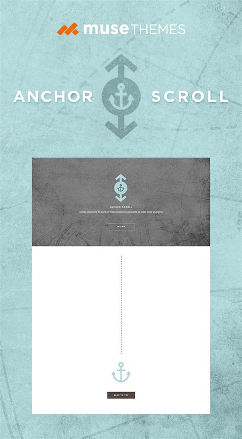 anchor scroll allows smooth scrolling between anchor points built by