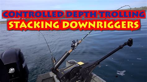 Controlled Depth Trolling For Trout Toplining And Setback Stacking