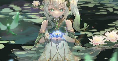 수련과 연꽃 일러스트 특집