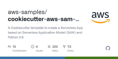 Github Aws Samples Cookiecutter Aws Sam Python A Cookiecutter Template To Create A Serverless