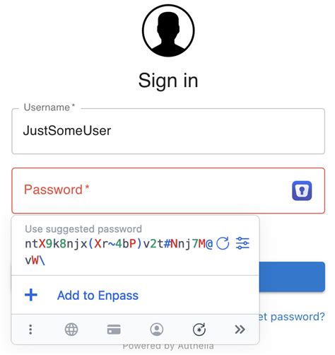 Password Doesnt Autofill In Authelia Autofilling And Desktop Browser Extensions Enpass