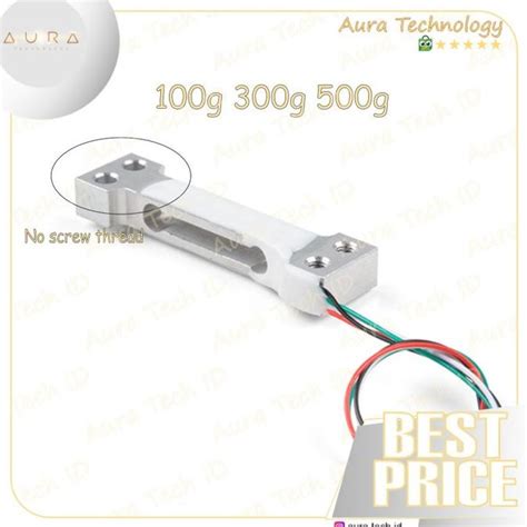 Jual Sale 100g 300g 500g 750g Load Cell Weight Sensor Arduino