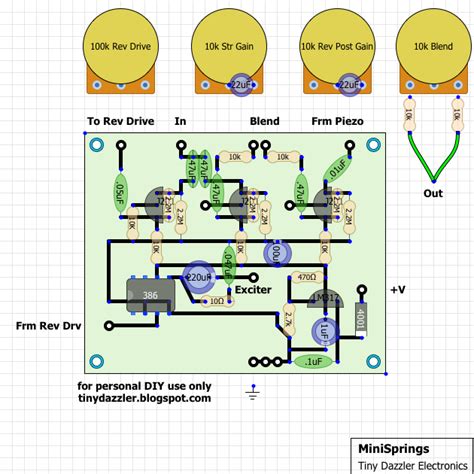 Diy Spring Reverb Schematic Spring Reverb 101 — Pro Audio