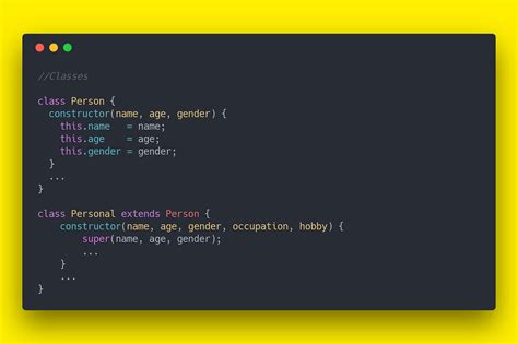 Javascript Es6 Cheatsheet — Classes By Mihai Serban Medium