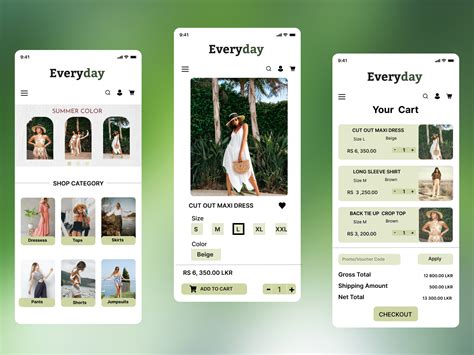 Online Shopping Mobile App By Sandali Anuththara On Dribbble