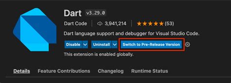 failed to start devtools dart devtools exited with code 255