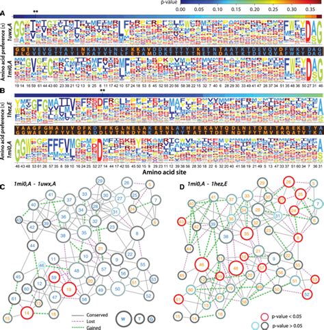 Sequence Divergence And The Site Specific Amino Acid Preference Of Download Scientific Diagram