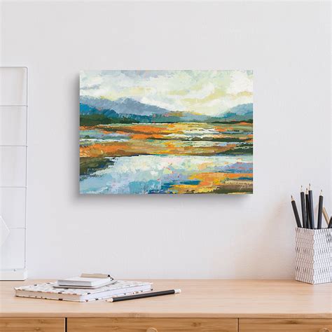 Fall Marsh Canvas Print Canvasworld