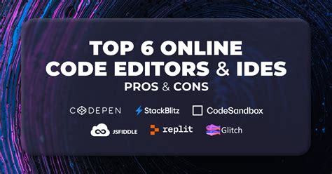 Top 6 Free Online Code Editors And Ides With Pros And Cons