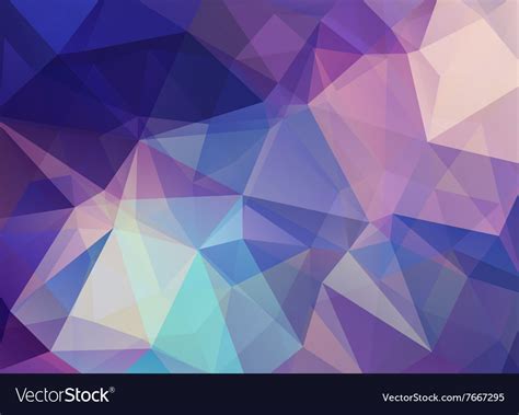 Abstract Background Of Triangles Polygon Wallpaper
