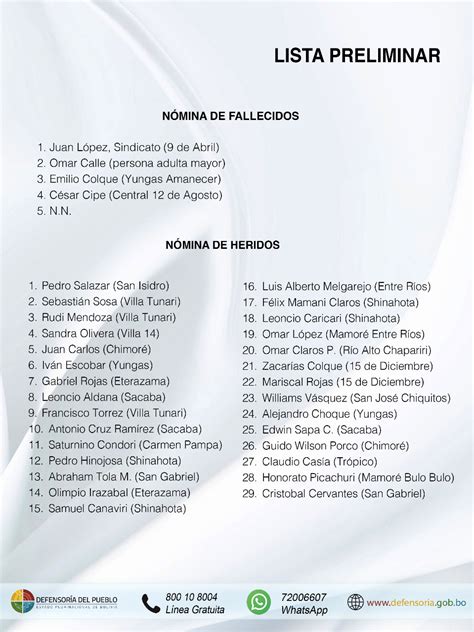 Comunicado De Prensa