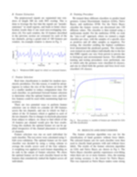 Solution Classification Of Hand Gestures Using Surface Electromyography Signals For Upper Limb