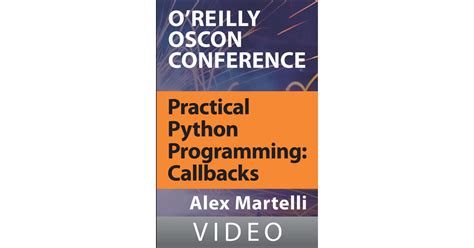 Practical Python Programming Callbacks Video