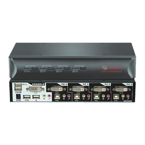 Avocent Switchview Dvi Quick Installation Manual Pdf Download Manualslib