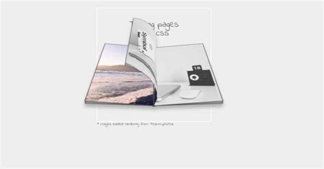 37 css book effects examples